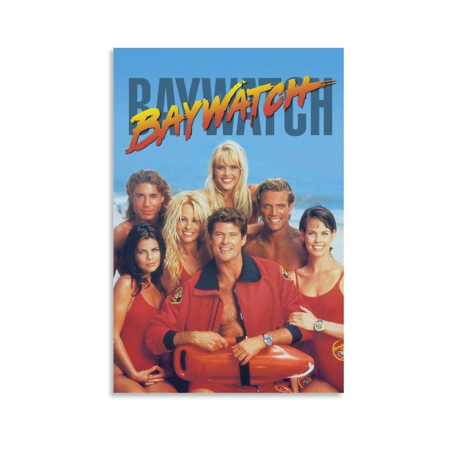 Vintage Movie Poster Baywatch 13 Posters Wall Art Painting Canvas Gift ...