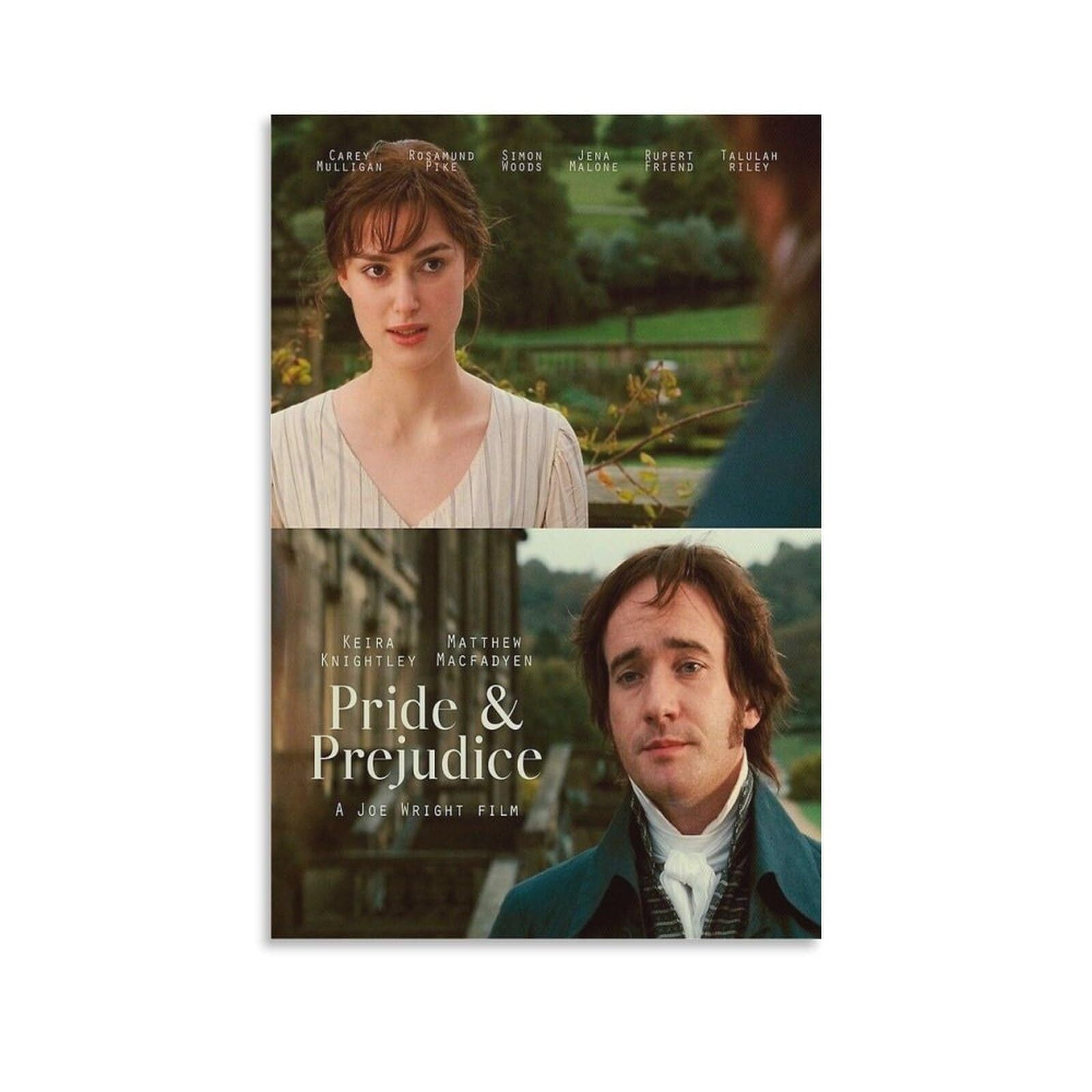 Vintage Movie Pride And Prejudice Poster 30 Picture Print Canvas Poster ...