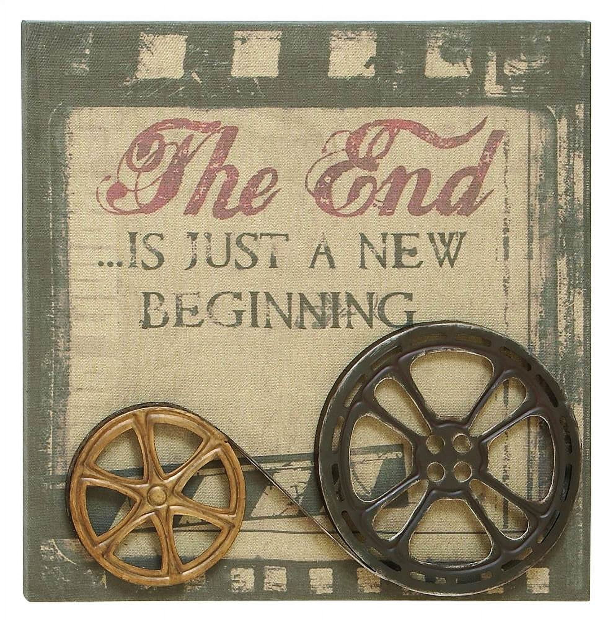 Vintage Movie Theme Wall Canvas Decor - Walmart.com