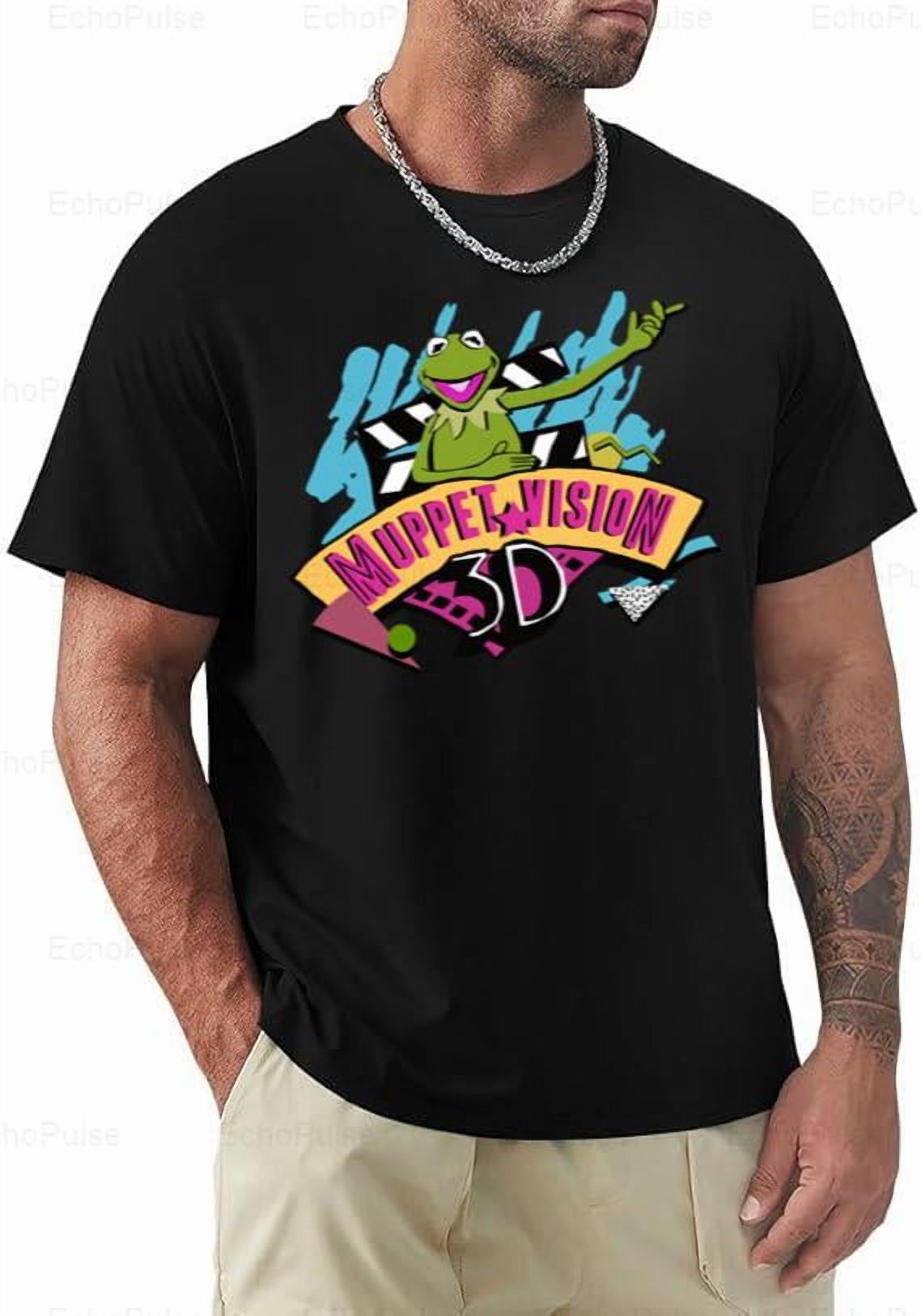 Vintage Muppet Vision 3D Retro 80s Theme Park Attraction Fan Unisex T ...
