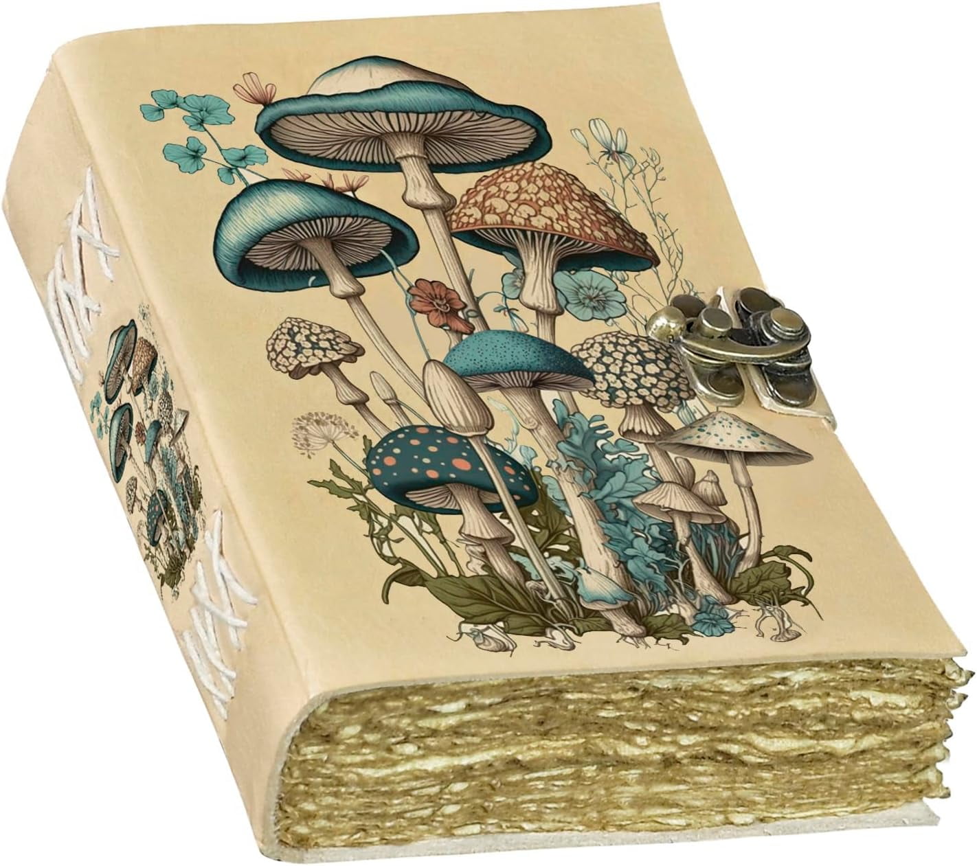Vintage Mushroom Journal-Aesthetic Botanical Themed Notebook-Beautiful ...