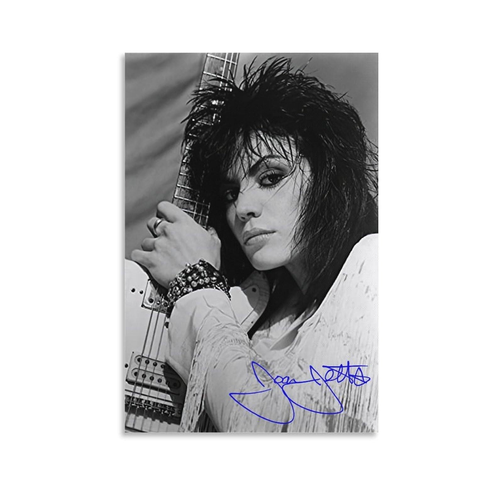 Vintage Music Poster Female Singer Poster Joan Singer Jett Poster Play ...