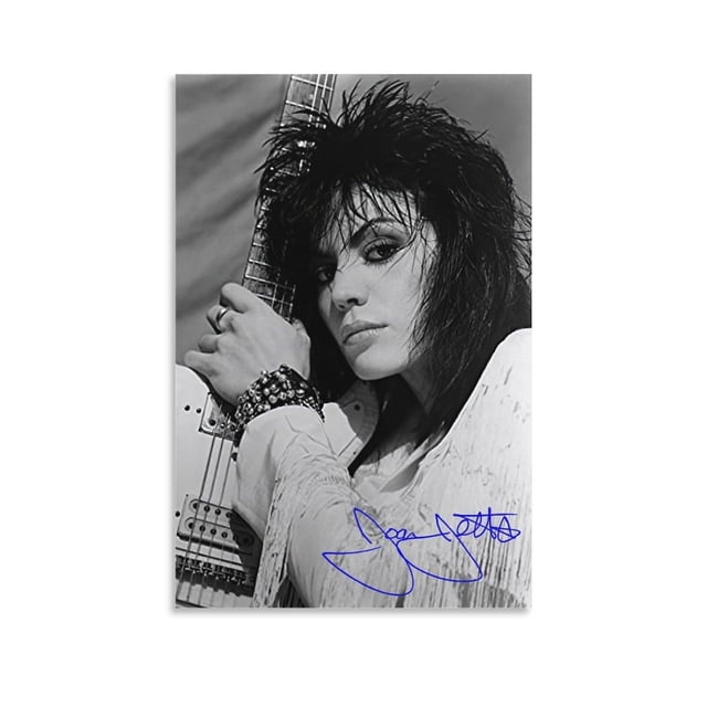Vintage Music Poster Female Singer Poster Joan Singer Jett Poster Play ...