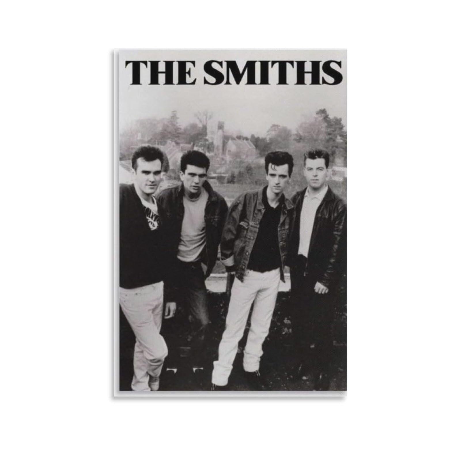 Vintage Music Poster The Smiths Poster Rock Band Poster Gifts Canvas ...