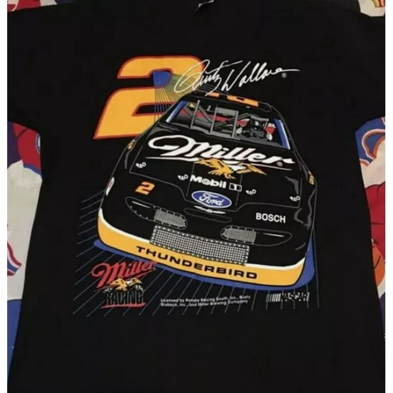 Rusty Wallace Logo Rusty Wallace: NASCAR Driver Who Won Cup Title,