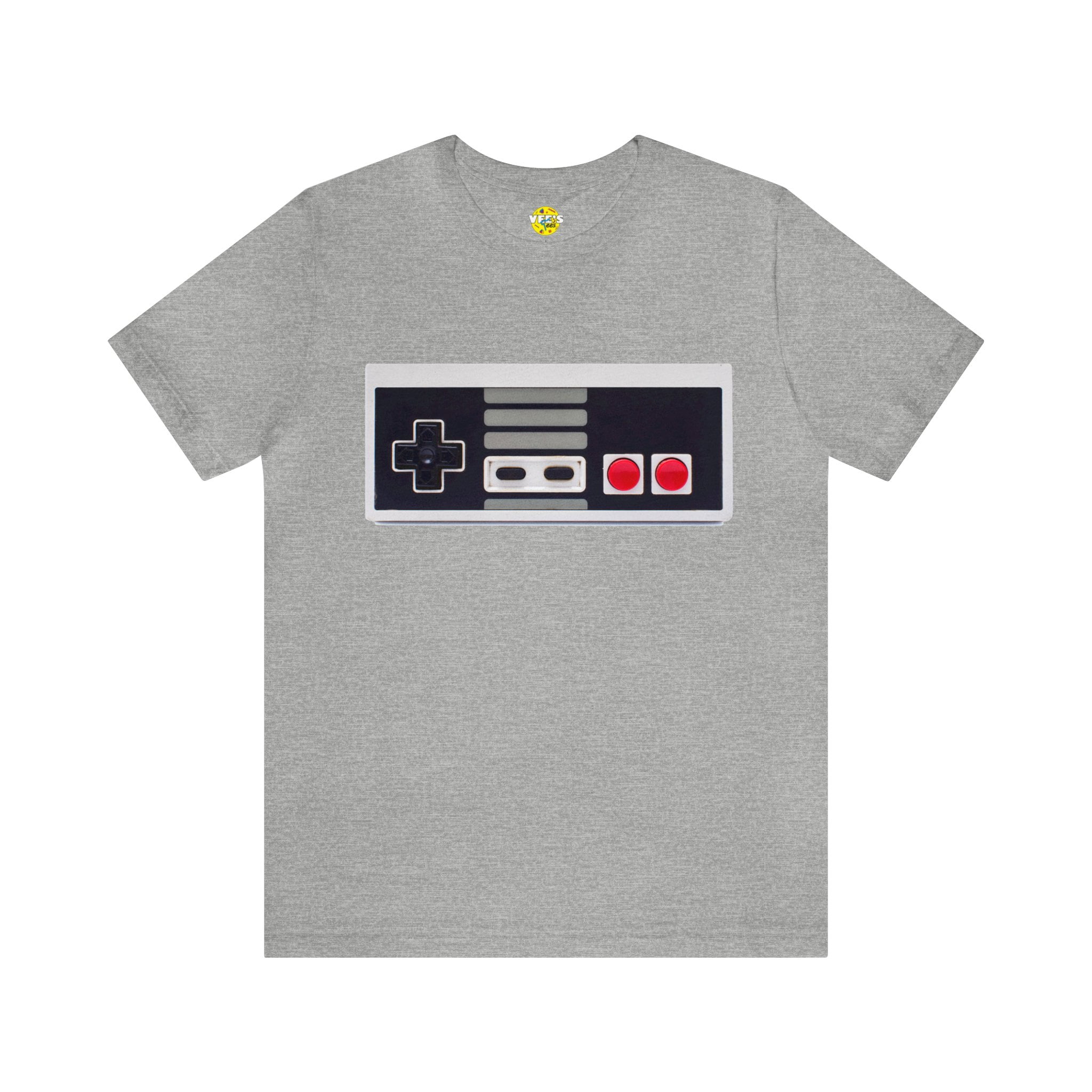 Vintage NES Controller Short Sleeve T-Shirt - Retro Video Game Tee ...