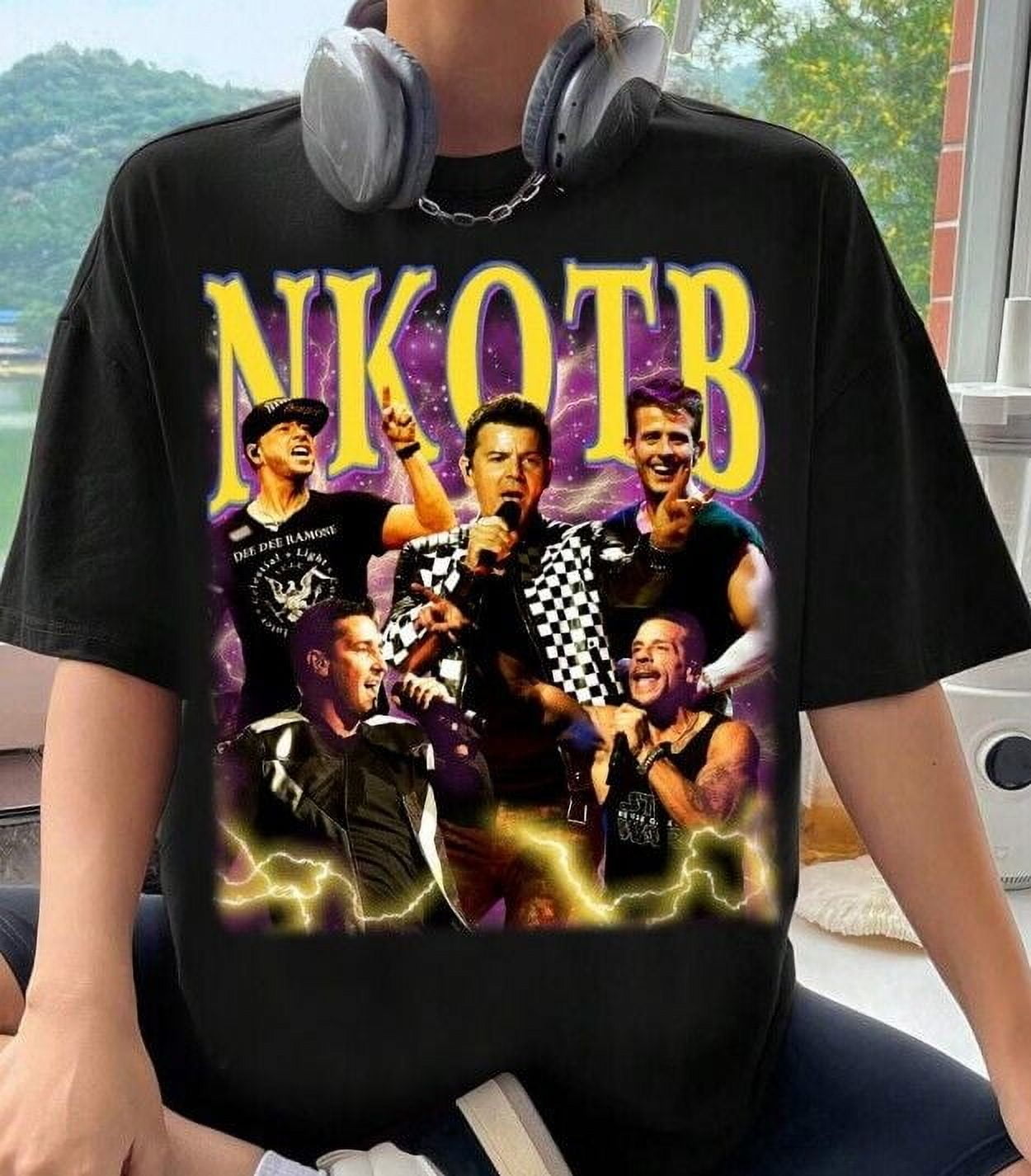 Vintage NKOTB 2024 tour T Shirt , New Kids On The Block Shirt - Walmart.com