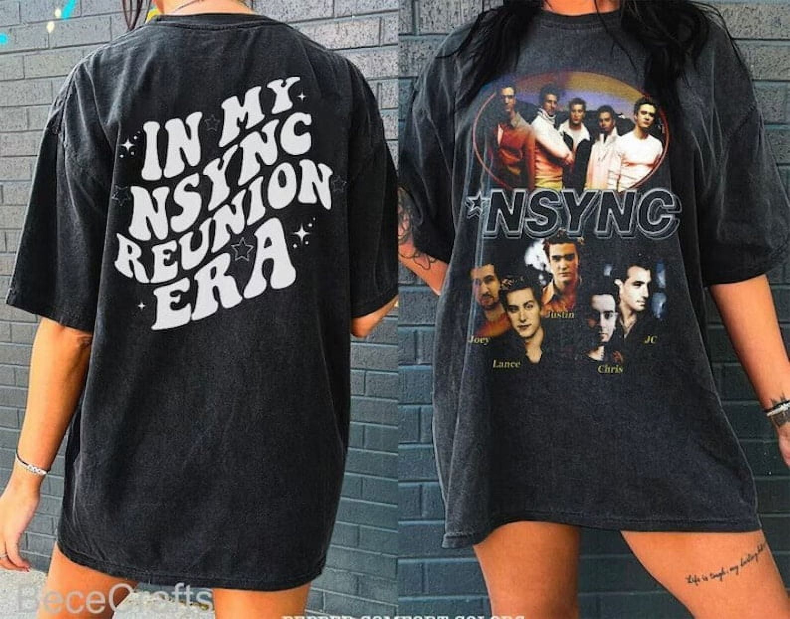 Vintage NSYNC 1999 Tour Tee Shirt, Nsync T-Shirt - Walmart.com