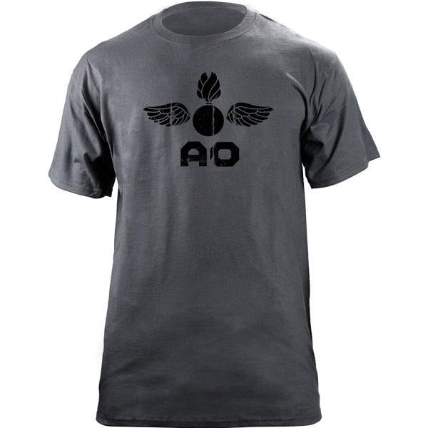 Vintage Navy Aviation Ordnanceman AO Rating Badge Veteran T-Shirt ...