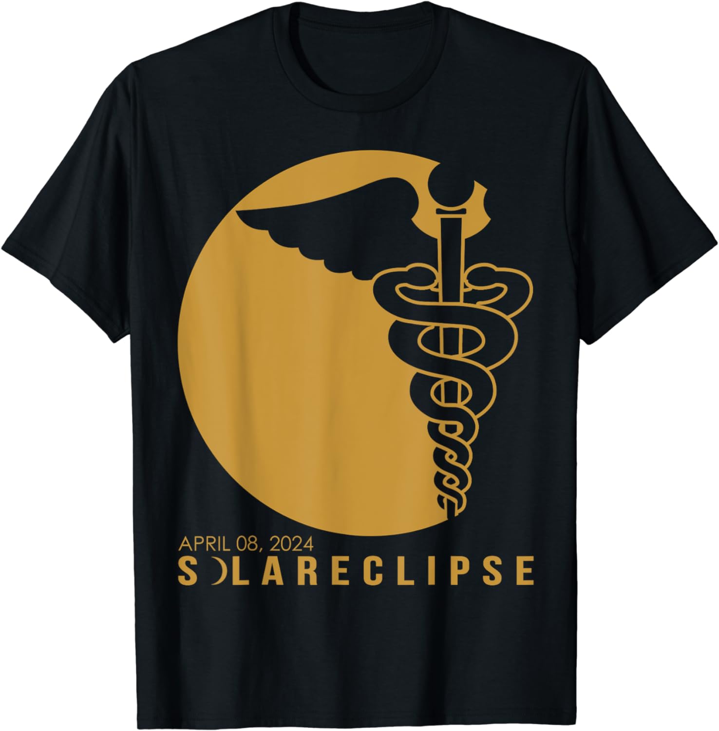 Vintage Nurse Total Solar Eclipse 2024 Sun Eclipse 4 8 24 T-Shirt ...
