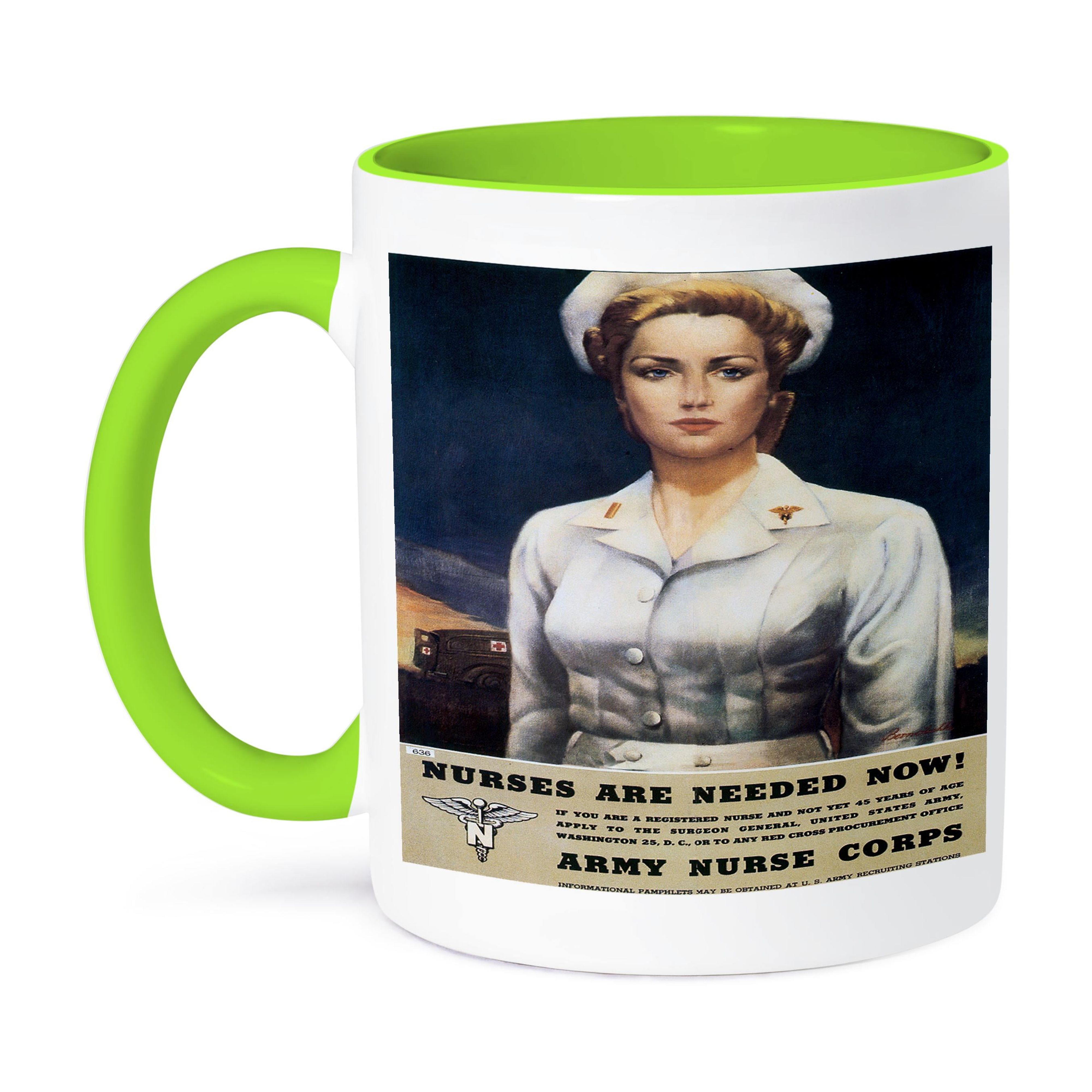 3dRose, Vintage Nurses Are Needed Now Army Nurse Corps Recruiting ...