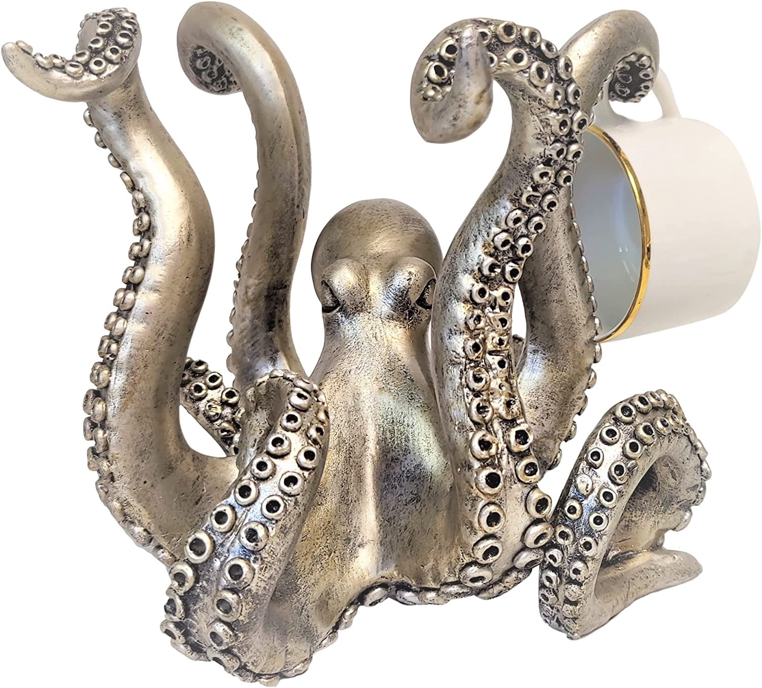 Vintage Octopus Coffee Mug Tea Cup Holder Nautical Beach House Kitchen ...