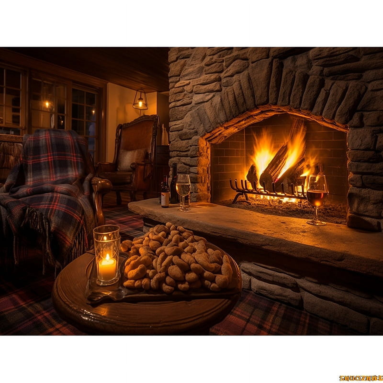 Vintage Old Tavern Barista Coffee Shop Bar Photography Backdrop Warm ...