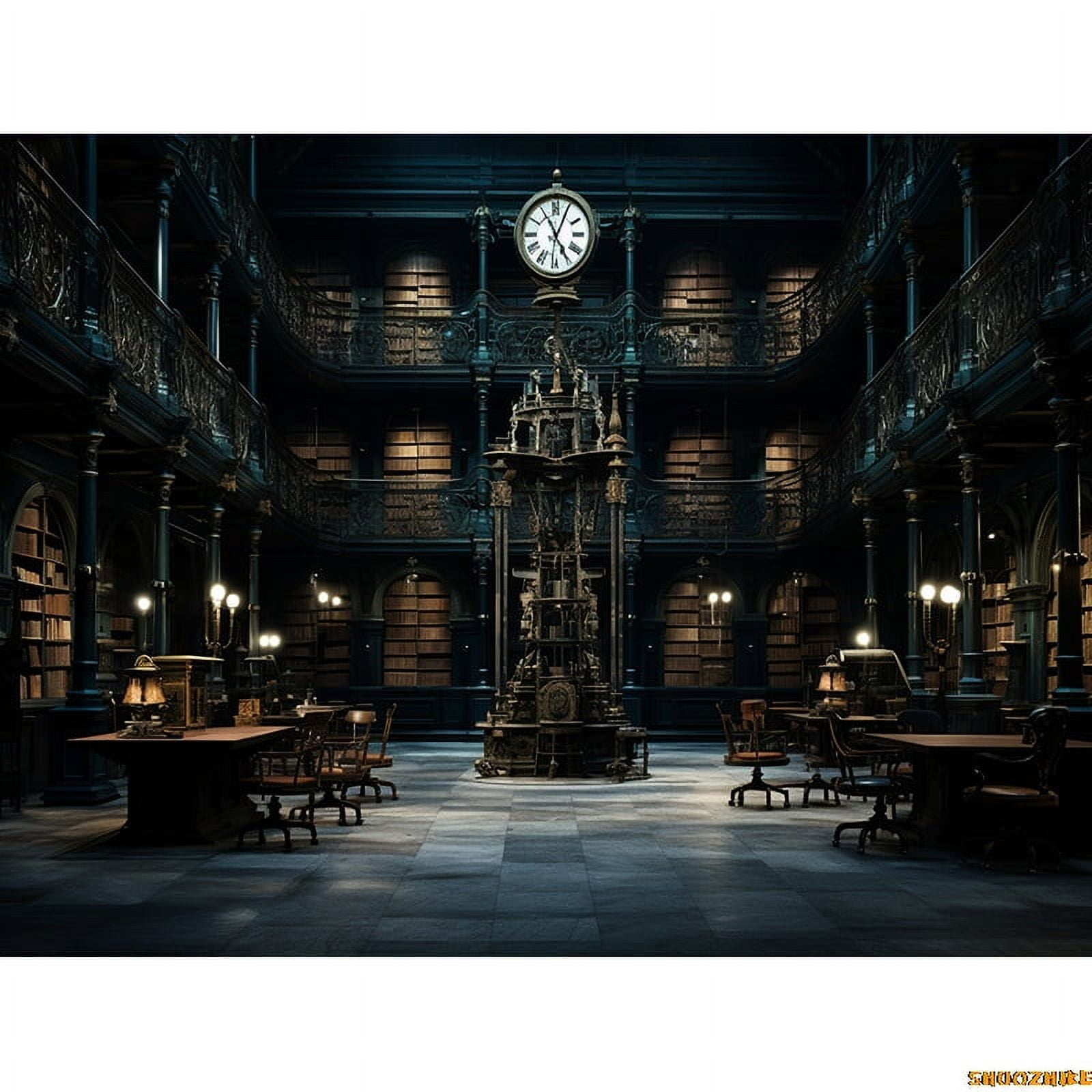 Vintage Old Tavern Barista Coffee Shop Bar Photography Backdrop Warm ...