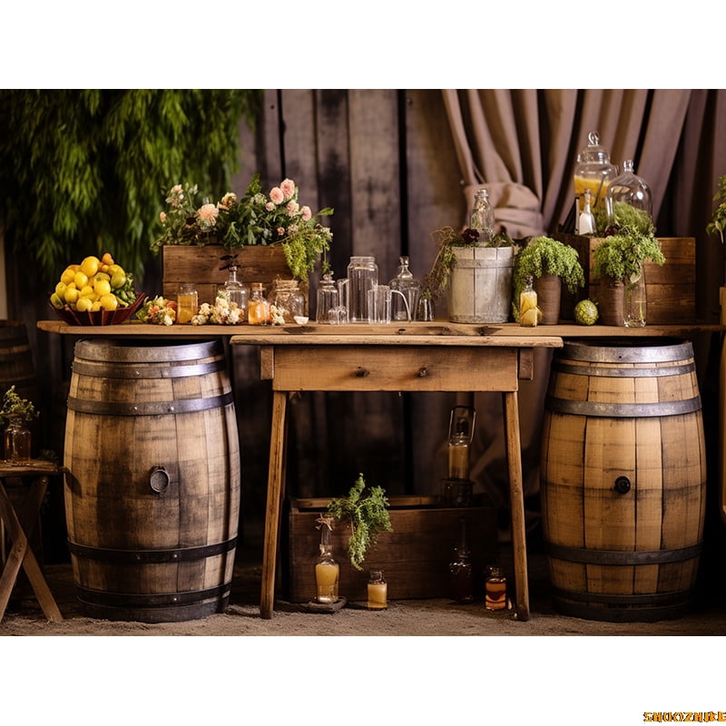 Vintage Old Tavern Barista Coffee Shop Bar Photography Backdrop Warm ...