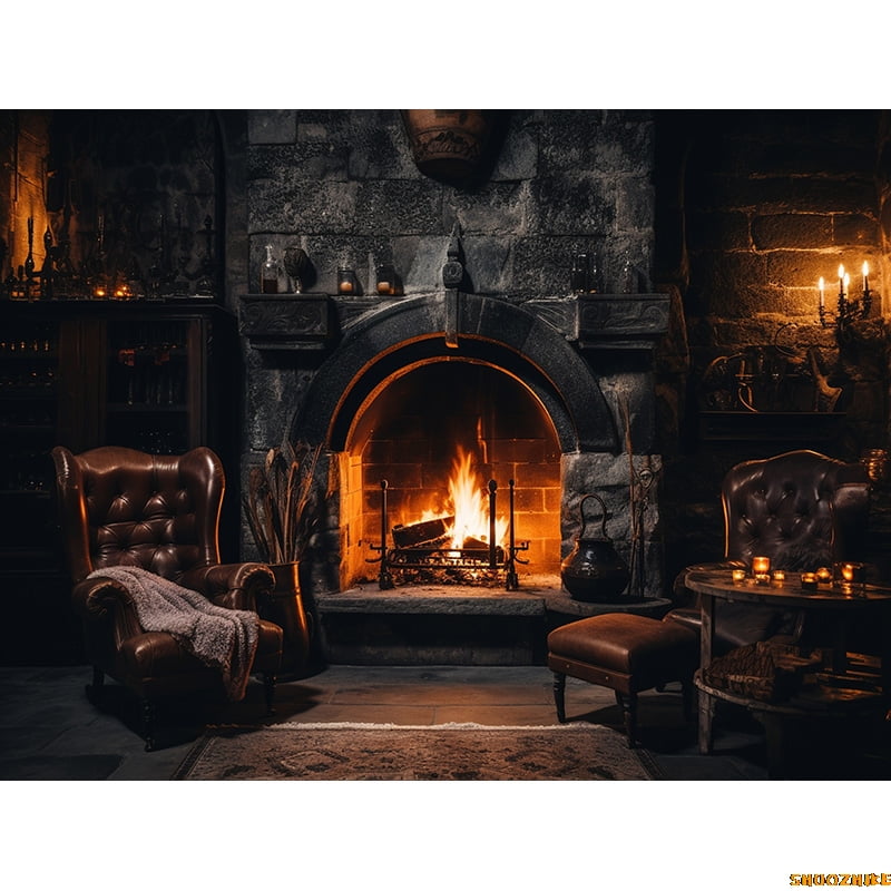 Vintage Old Tavern Barista Coffee Shop Bar Photography Backdrop Warm ...