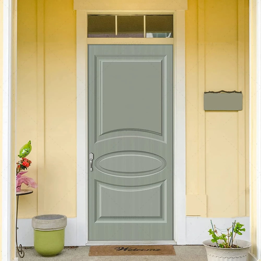 Vintage Oriental Door Stickers Self Adhesive Poster on The Door ...