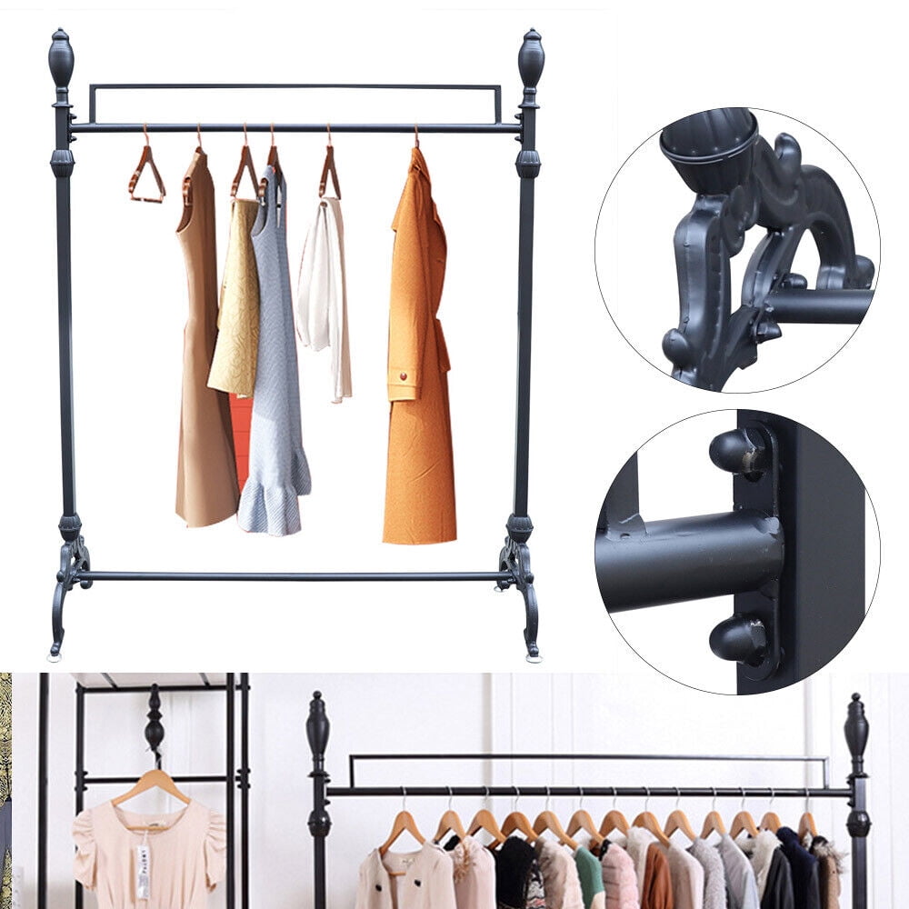 Miumaeov Heavy Duty Garment Rack Clothes Hanger Display Stand Clothing ...