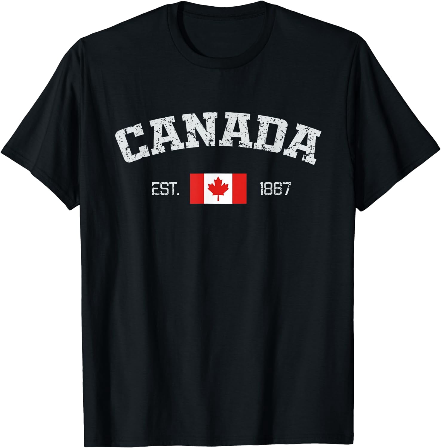 Vintage Ottawa Canada Est. 1867 Souvenir Gift T-Shirt Black Medium ...