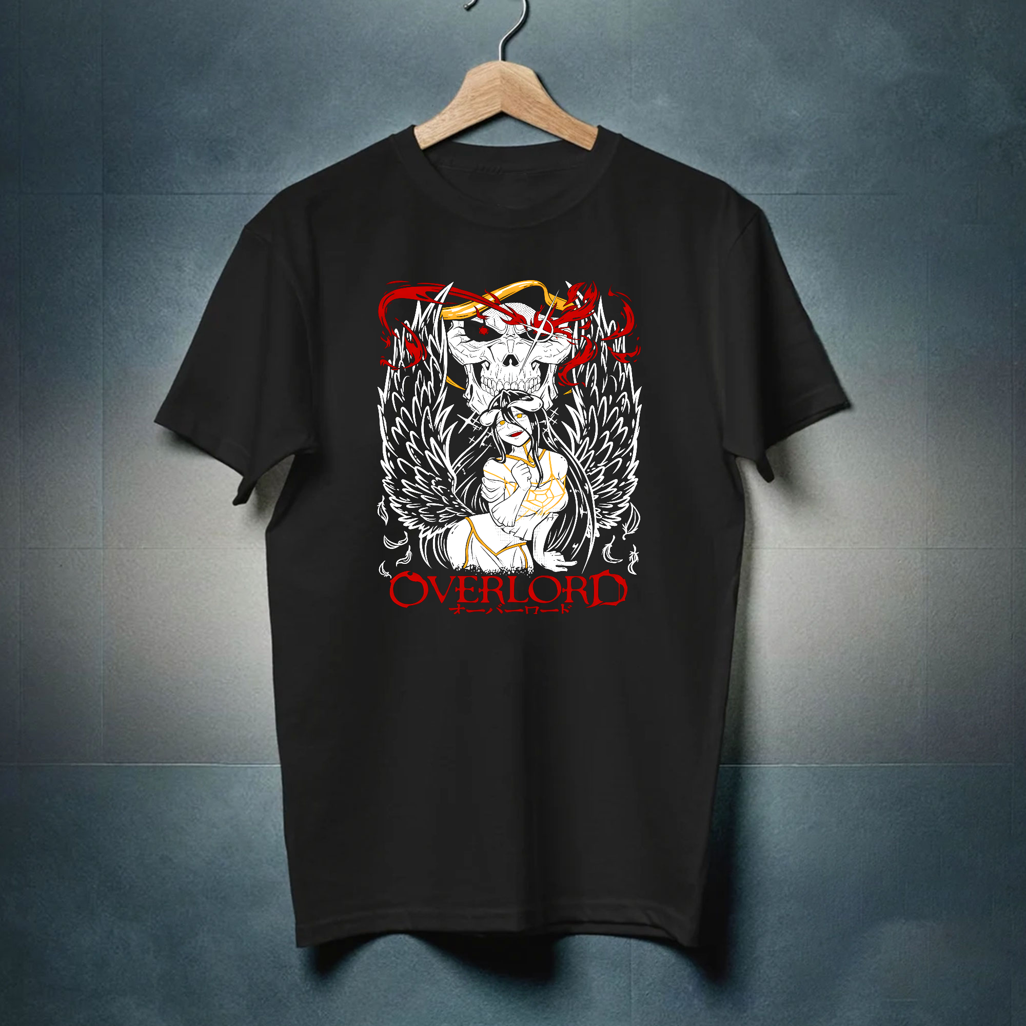 Vintage Overlord Ainz T-shirt Ooal Gown Albedo Overlord Anime Manga ...