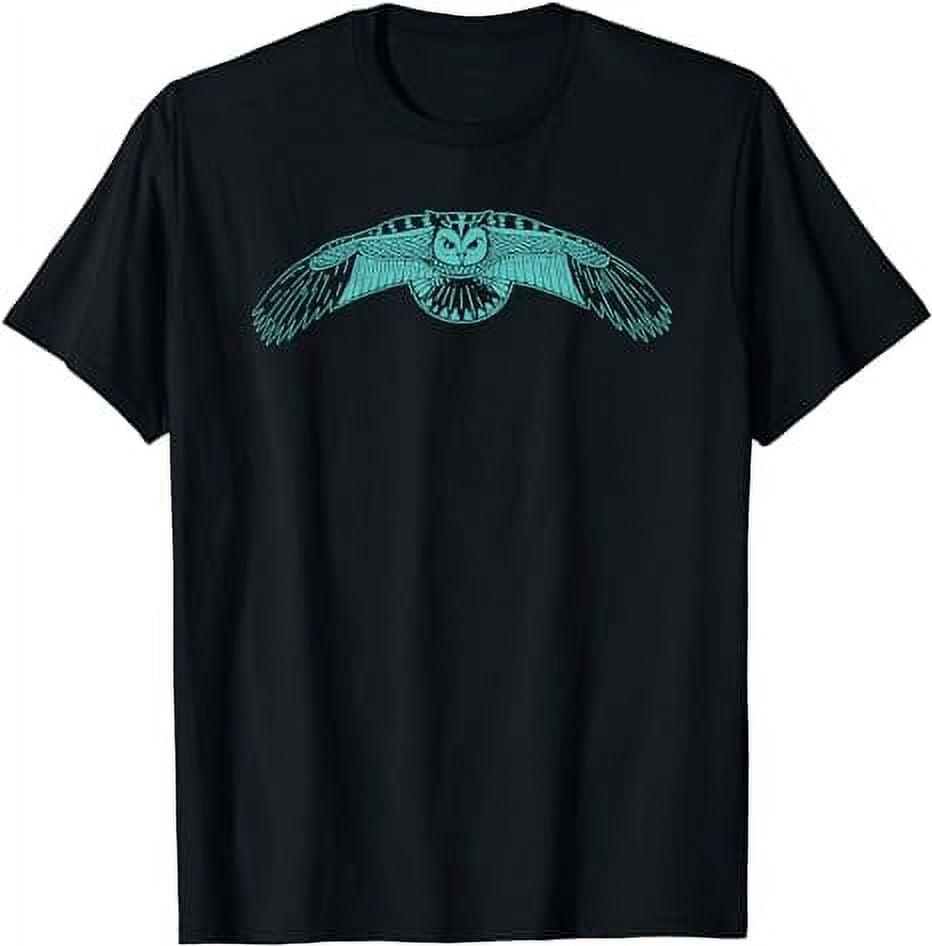 Vintage Owl Retro Style Artistic Minimalist Graphic T-Shirt - Walmart.com