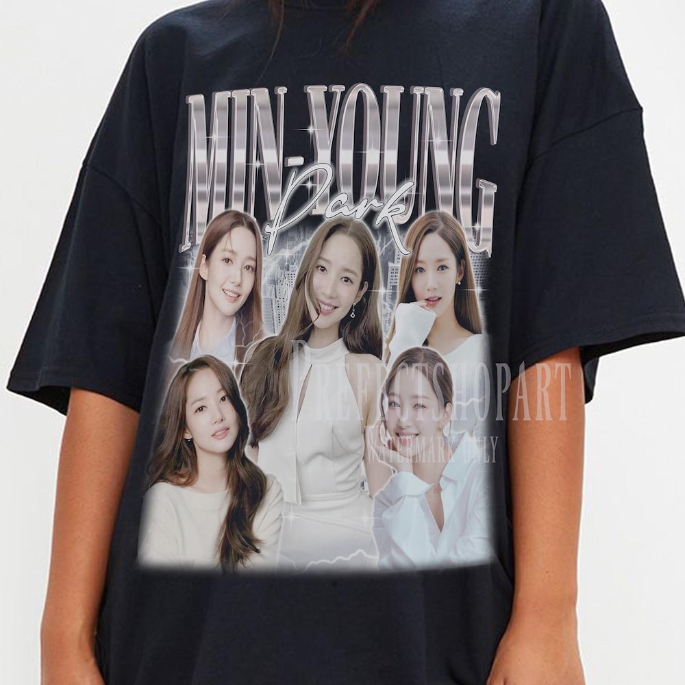 Vintage PARK MIN YOUNG Shirt, Park Min Young Homage Tshirt, Park Min ...