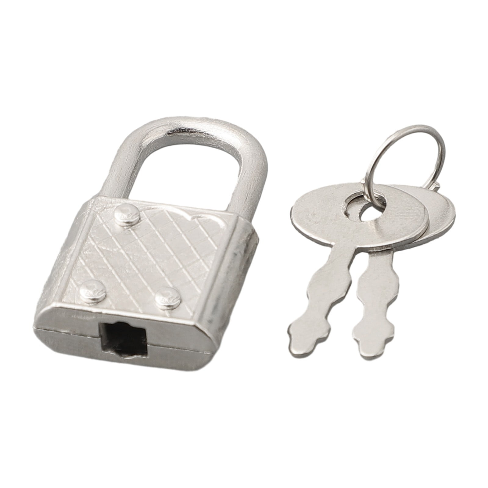 Vintage Padlock Lock Notebook Luggage Belt Padlock Lock With Key Locks ...