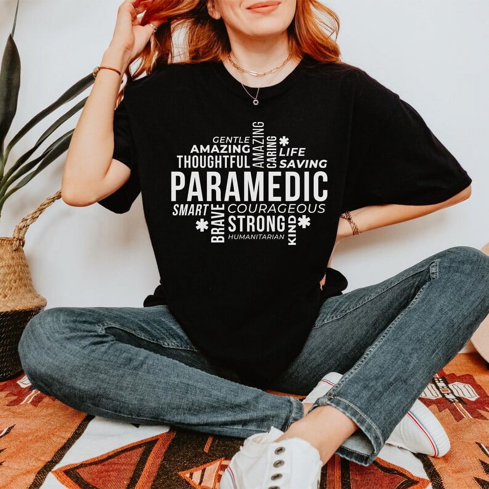Vintage Paramedic Tshirt Emergency Medical Tee, Paramedic Life Shirt ...