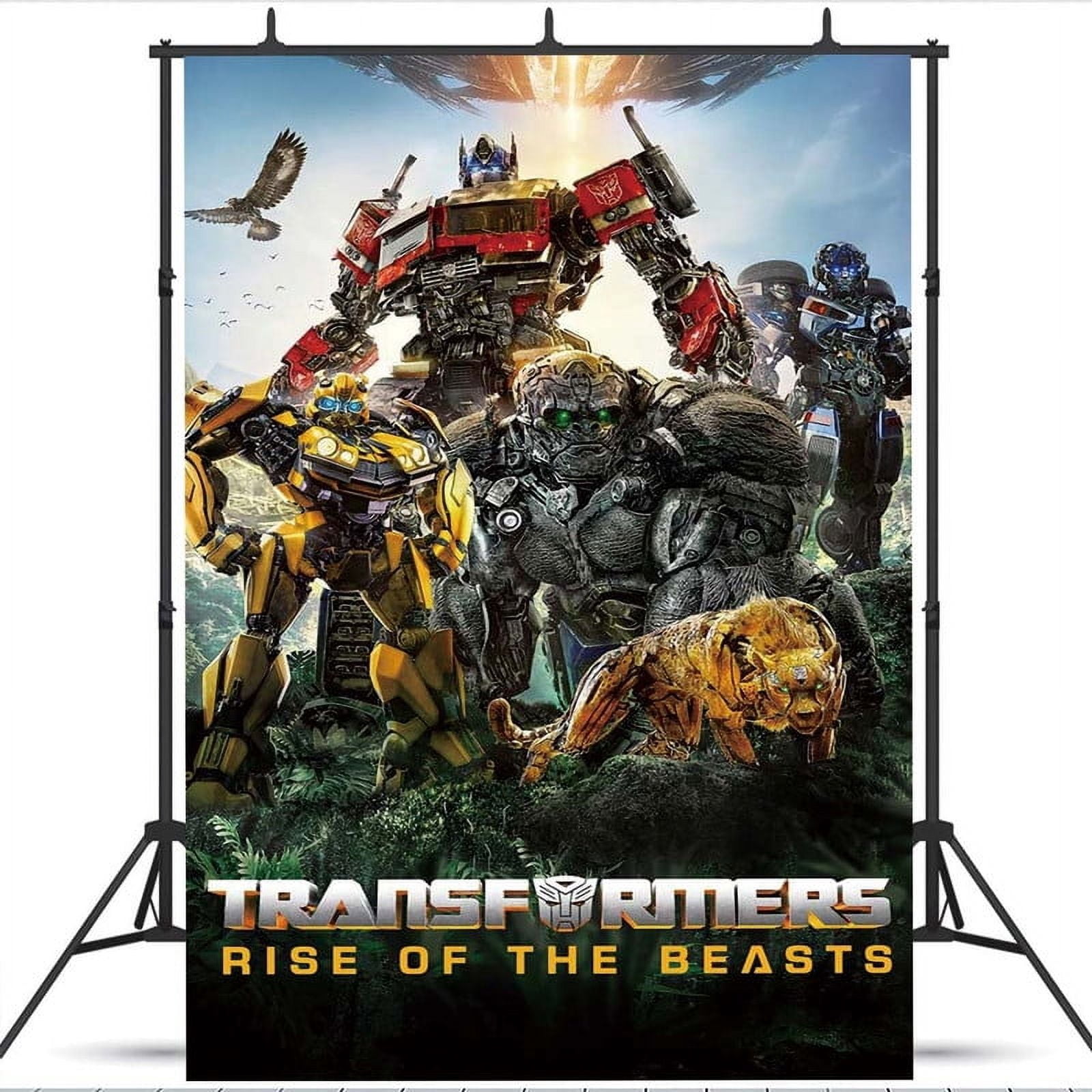Transformers One Party Supplies Background Backdrop Taspestry Banner ...
