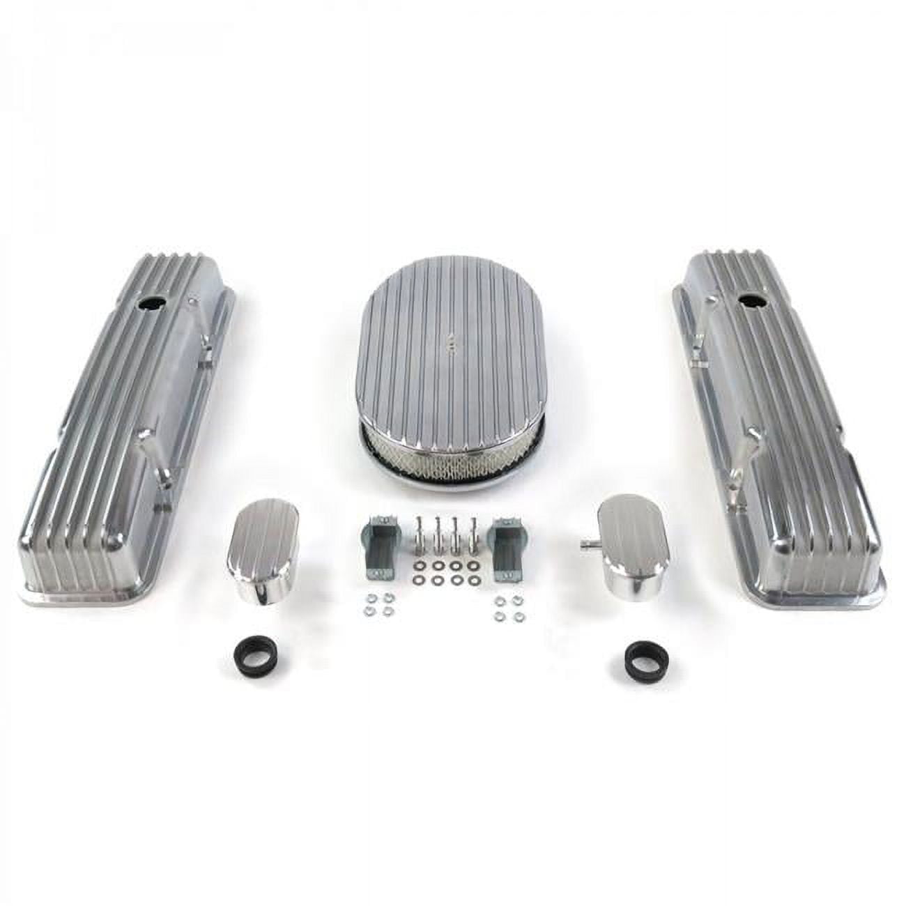 Vintage Parts USA Small Block Chevy 15 in. Full Oval & Short Finned ...