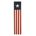 Vintage Patriotic Star and Porch Flag for 4th of July Decor, Weathered ...
