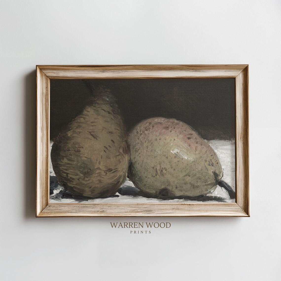 Vintage Pears Print, Rustic Print For Kitchen, Rustic, Art, 18Th ...