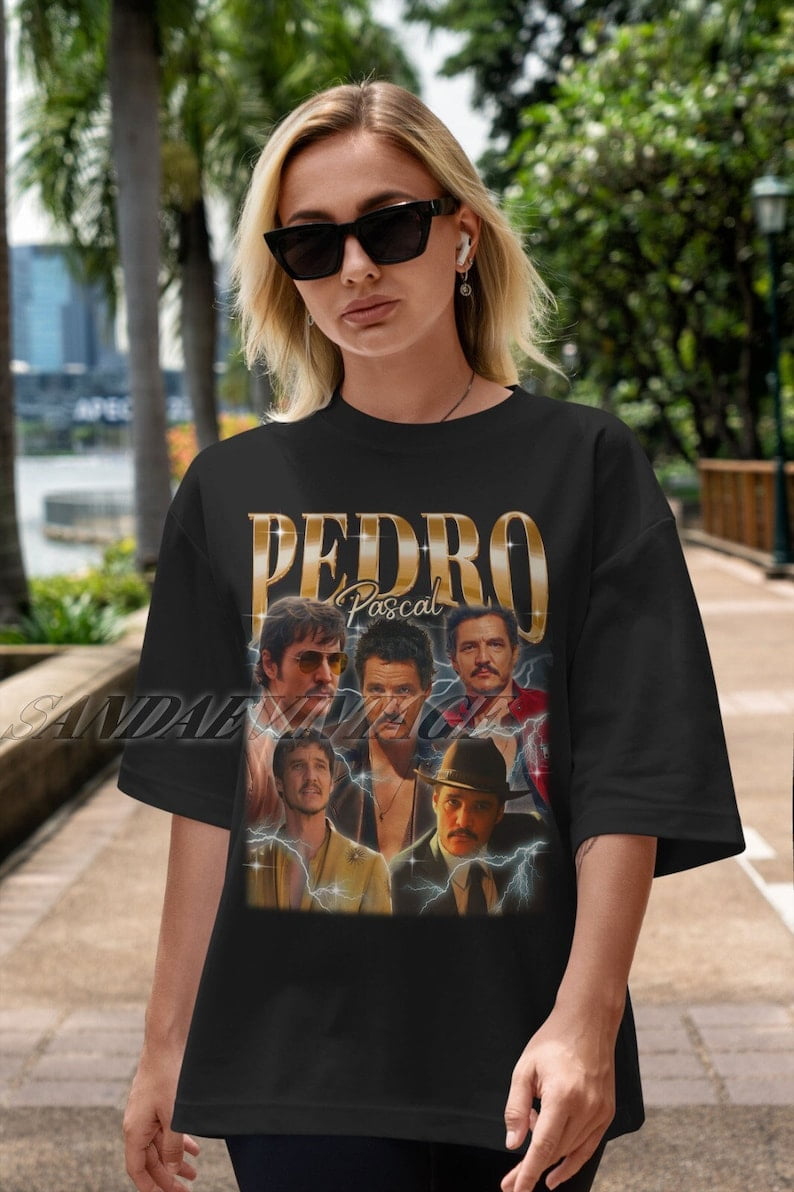 Vintage Pedro Pascal Shirt, Pedro Pascal Fan T-Shirt, Actor Pedro ...