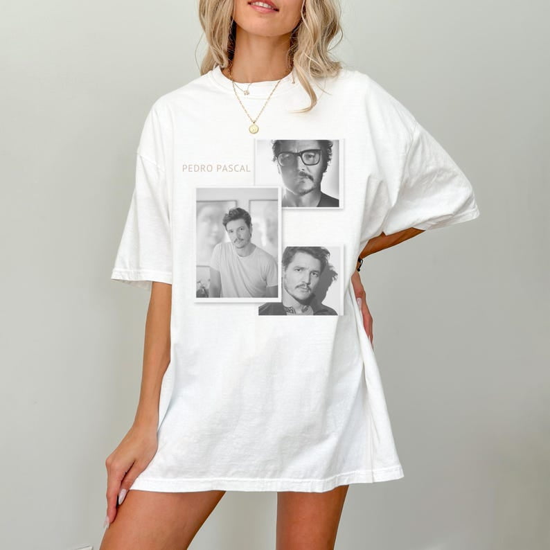 Vintage Pedro Pascal Shirt, Pedro Pascal Fan T-Shirt, Pedro Pascal Gift ...