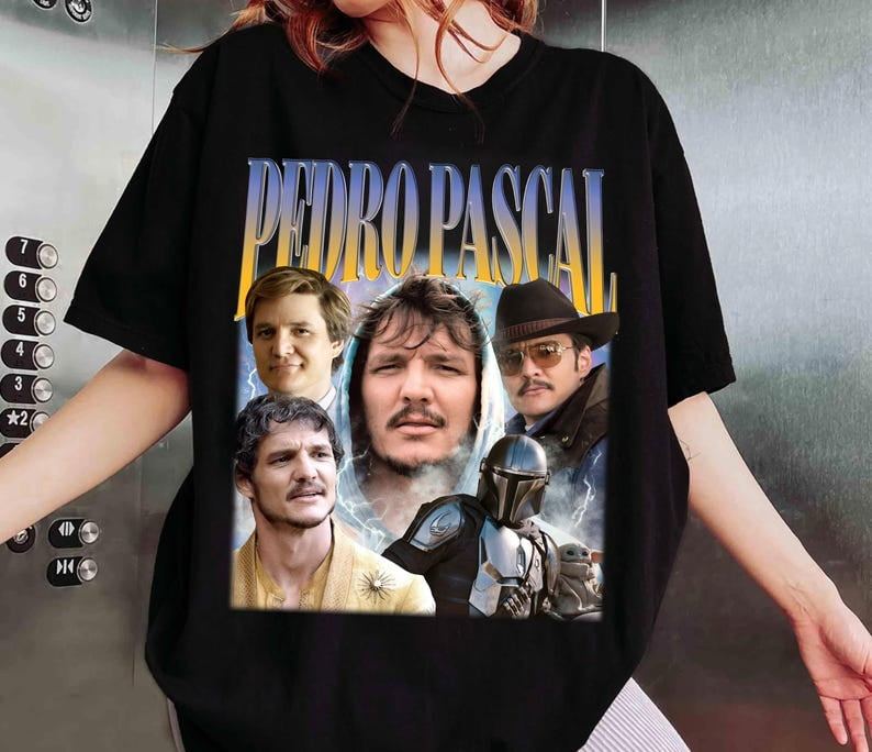 Vintage Pedro Pascal Shirt, Pedro Pascal Fan T-Shirt, Pedro Pascal ...