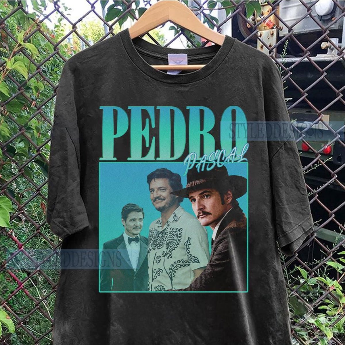 Vintage Pedro Pascal Shirt, Pedro Pascal Tribute Celebrity Shirt, Actor ...