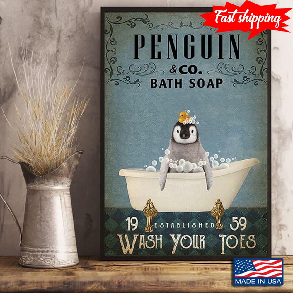 Vintage Penguin & Little Duck & Co. Bath Soap Established 1959 Wash ...