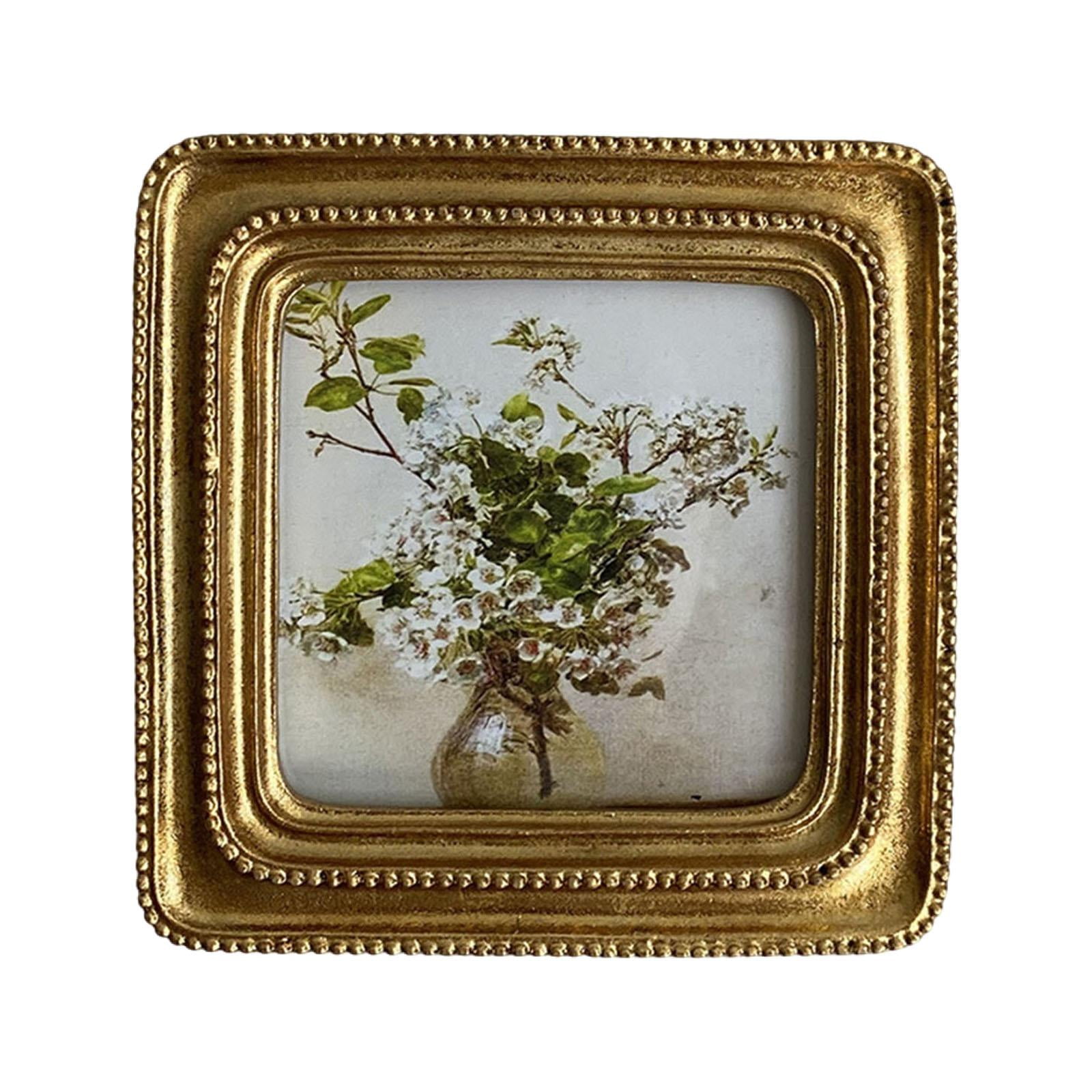 Vintage Photo Frame Retro Picture Holder Desktop Display 4x4 Inch ...