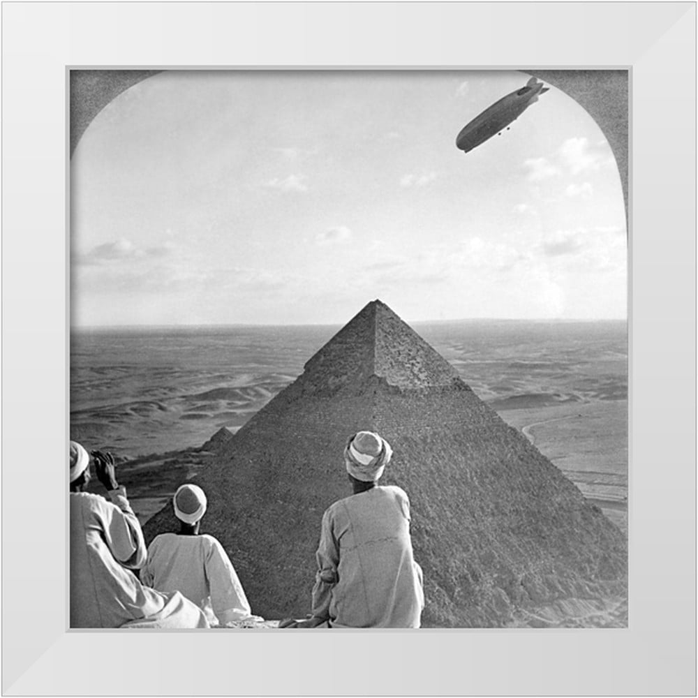 Vintage Photography 15x15 White Modern Wood Framed Museum Art Print ...