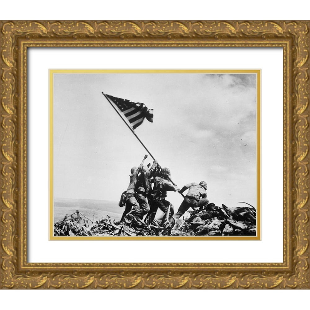 Vintage Photography 24x20 Gold Ornate Wood Framed with Double Matting ...