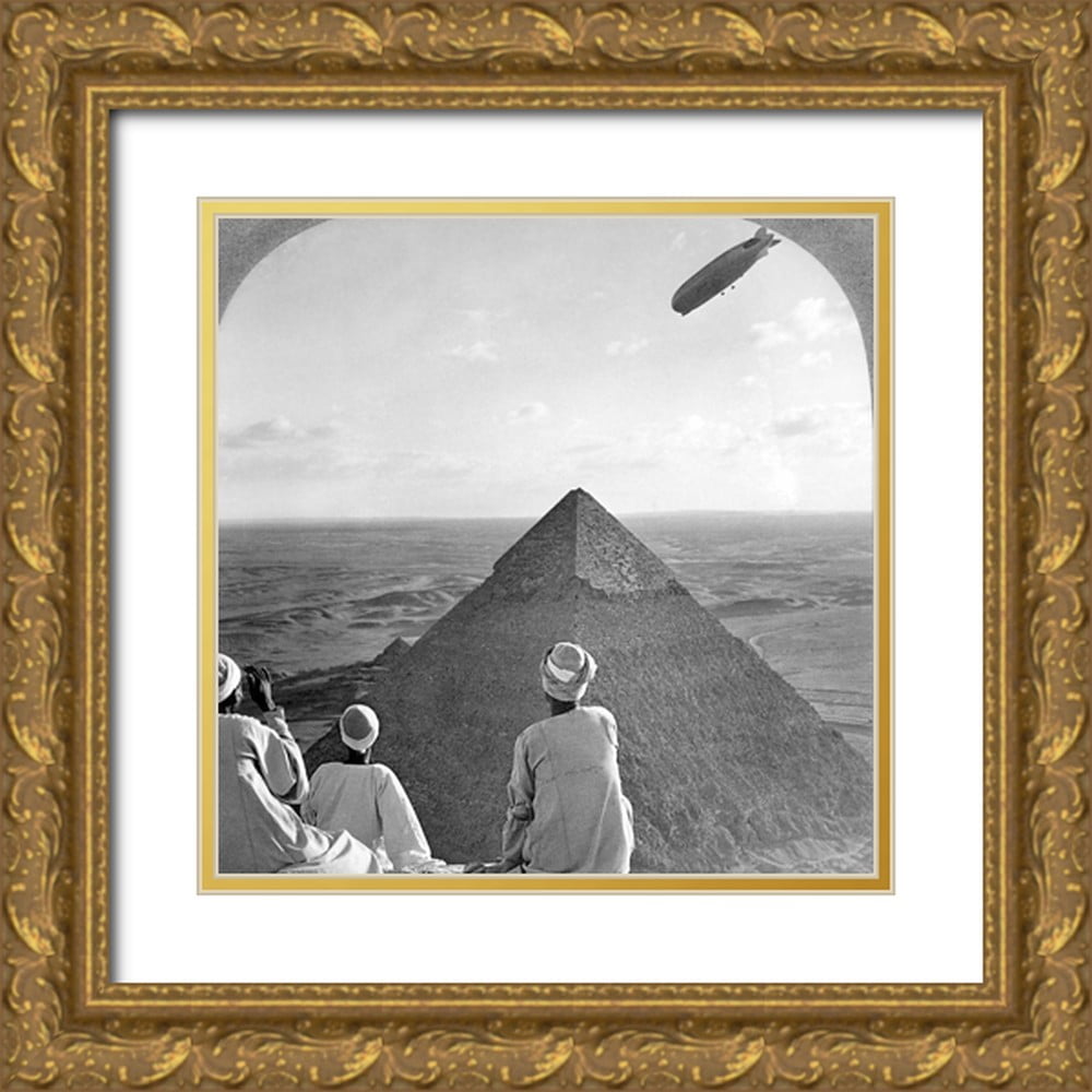 Vintage Photography 26x26 Gold Ornate Wood Framed with Double Matting ...