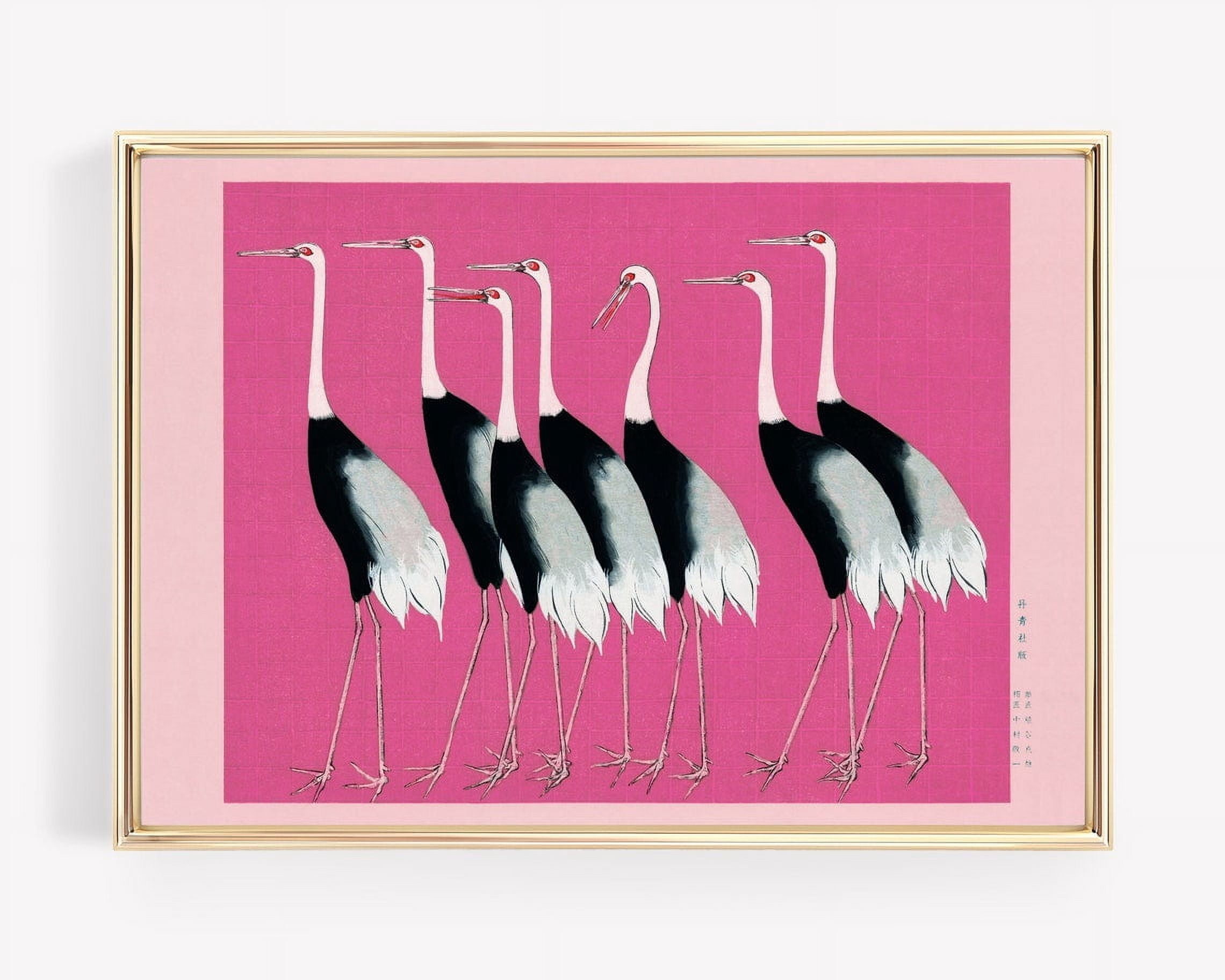 Vintage Pink Wall Art Eclectic Home Decor Pink Boho Wall Art Feminine ...
