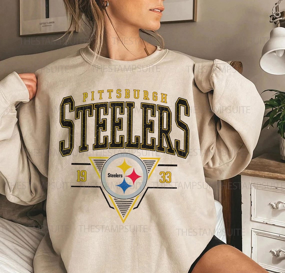 Vintage Pittsburgh Sweatshirt, Pittsburgh Football Fan shirt, Game Day ...