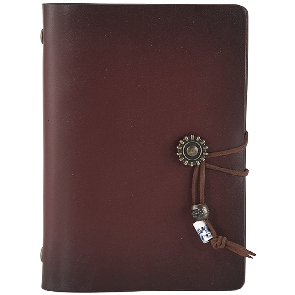 LEDMOMO Back to School Diary Notepad Journal Paper Brown 1Pack For ...