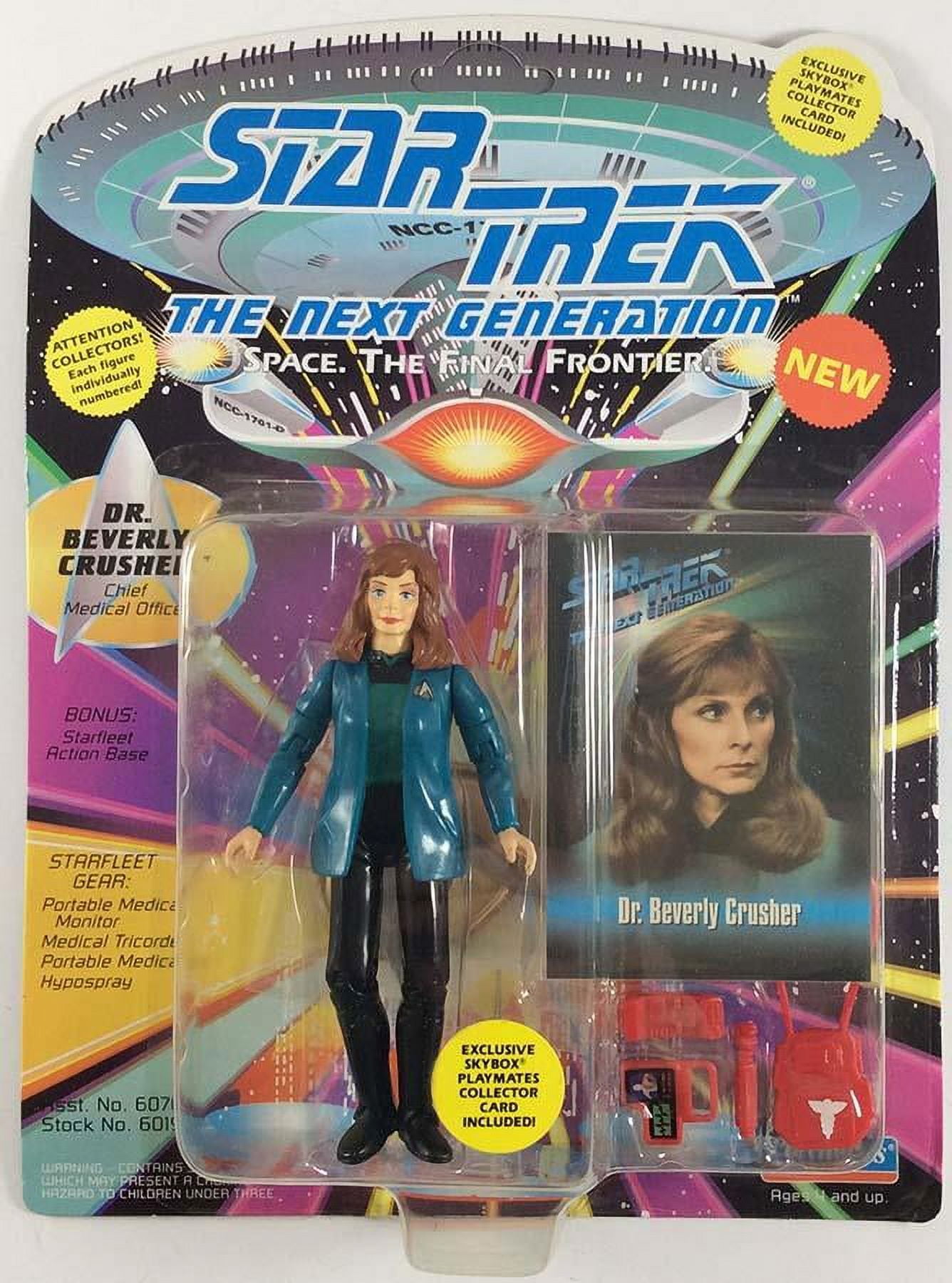 Star Trek The Next Generation Dr Beverly Crusher Action Figure, Vintage ...