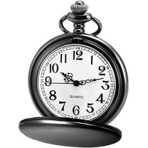 Wharick Vintage Quartz Pocket Watch, Flip Pocket Watch, for Shooting ...