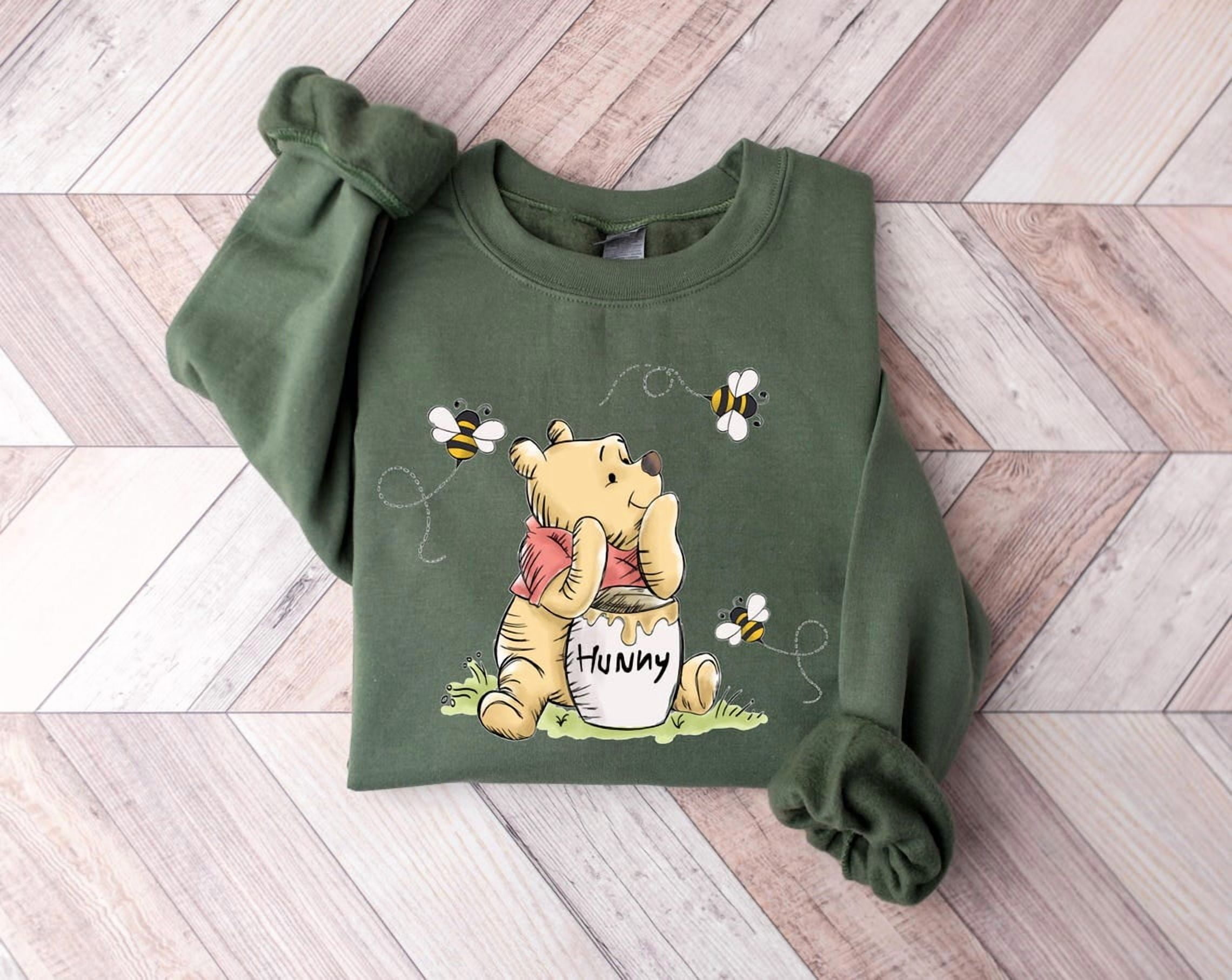 Vintage Pooh Sweatshirt, Winnie The Pooh Sweatshirt, Honey Winnie The ...