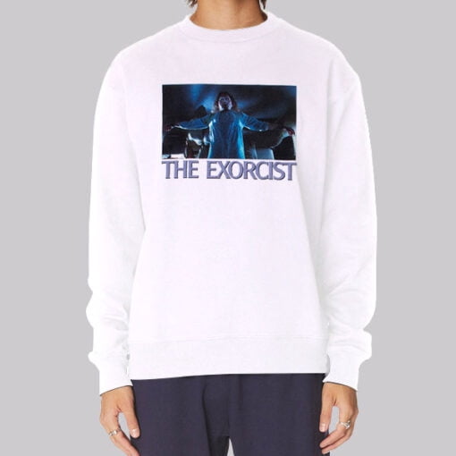 Vintage Portrait 'The Exorcist' Movie SweatshirtClassic Design Inspired ...