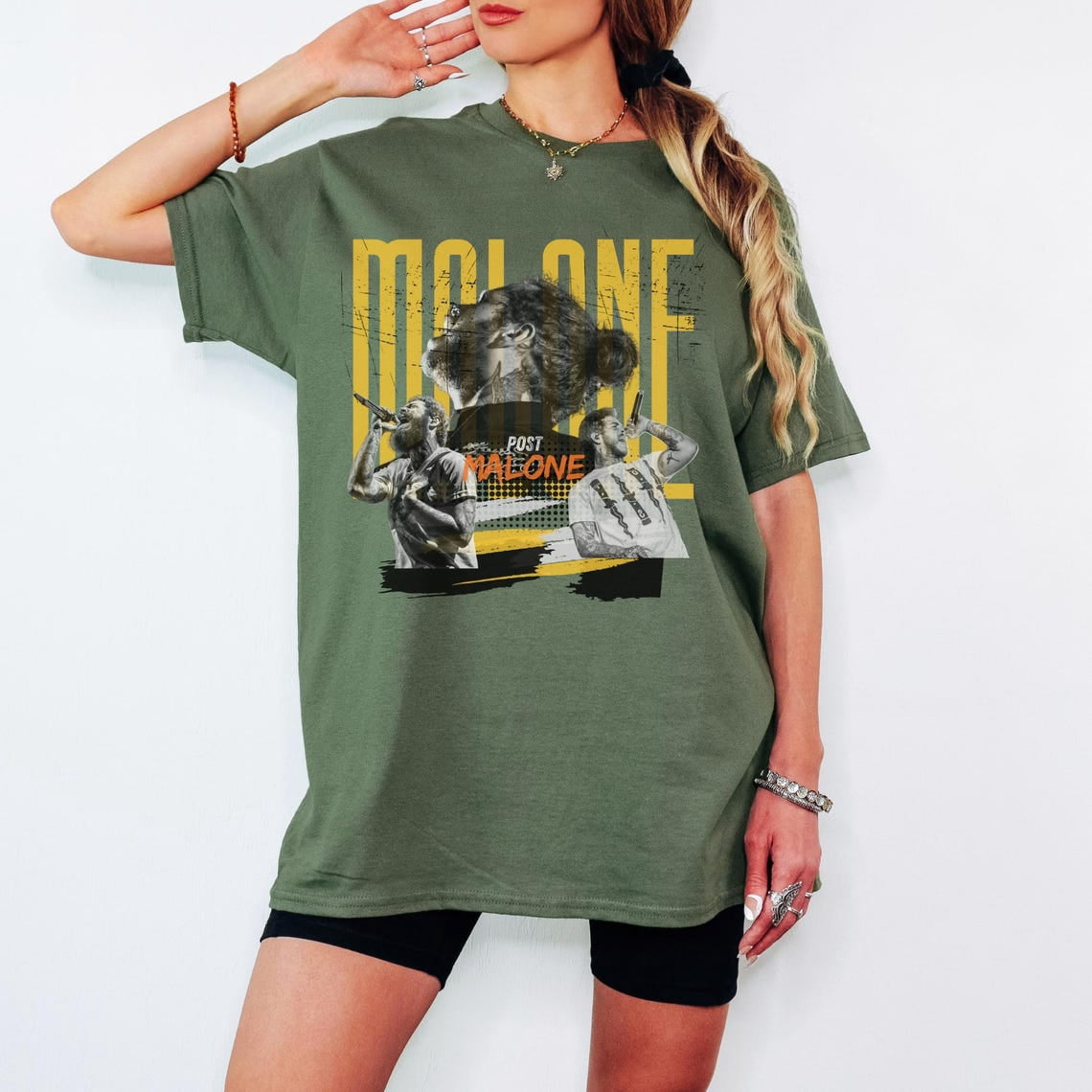 Vintage Post Malone T-Shirt, Malone Rap Music, Post Malone F1 Trillion ...