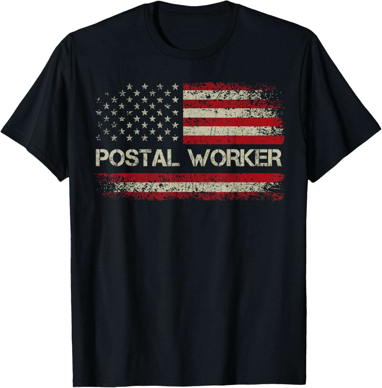 Vintage Postal Worker American Flag US Postal Service T-Shirt - Walmart.com